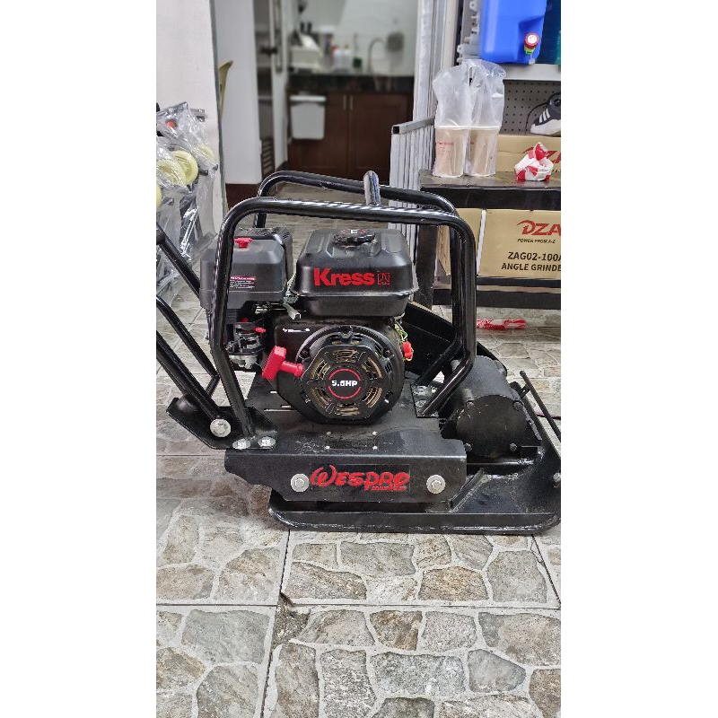 PLATE COMPACTOR WESPRO WITH GASOLINE ENGINE | Shopee Philippines