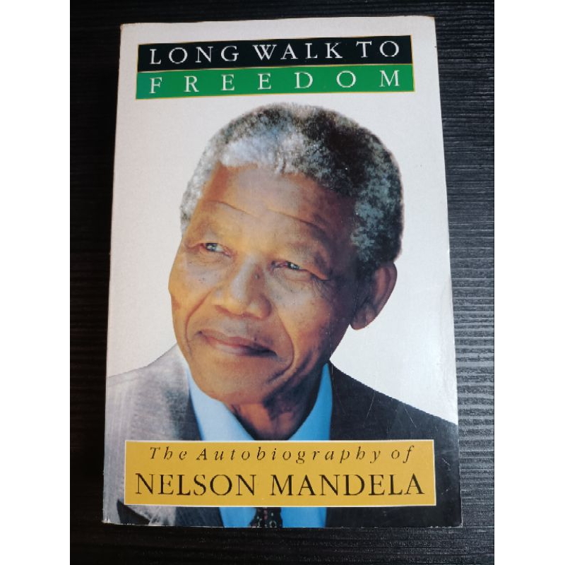 LONG WALK TO FREEDOM by NELSON MANDELA (LARGE PAPERBACK) | Shopee ...