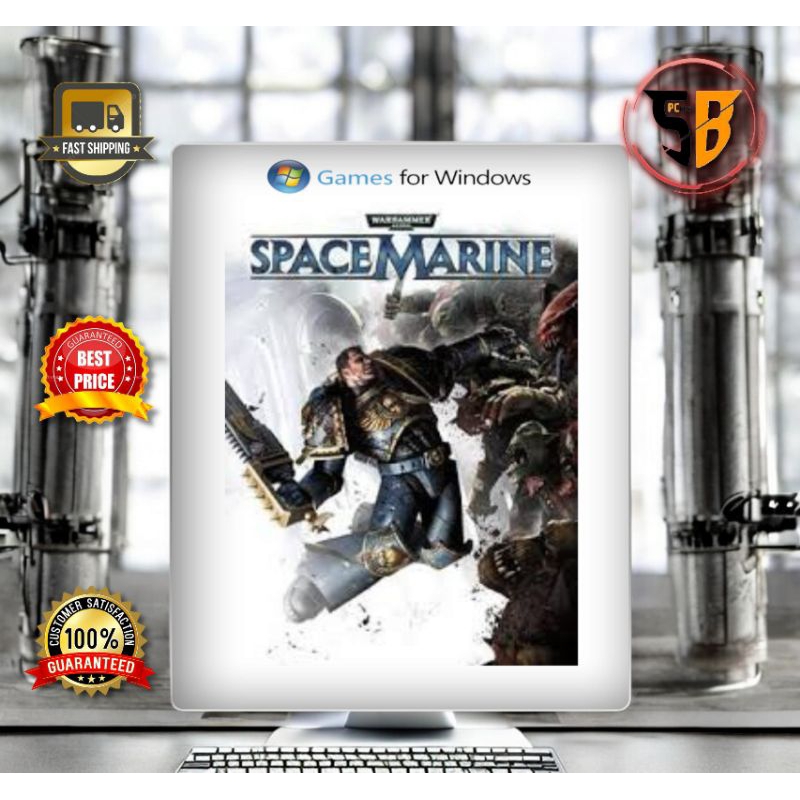 PC Laptop Video Game WH40K Space Marine USB/SOFT Windows OS Easy ...