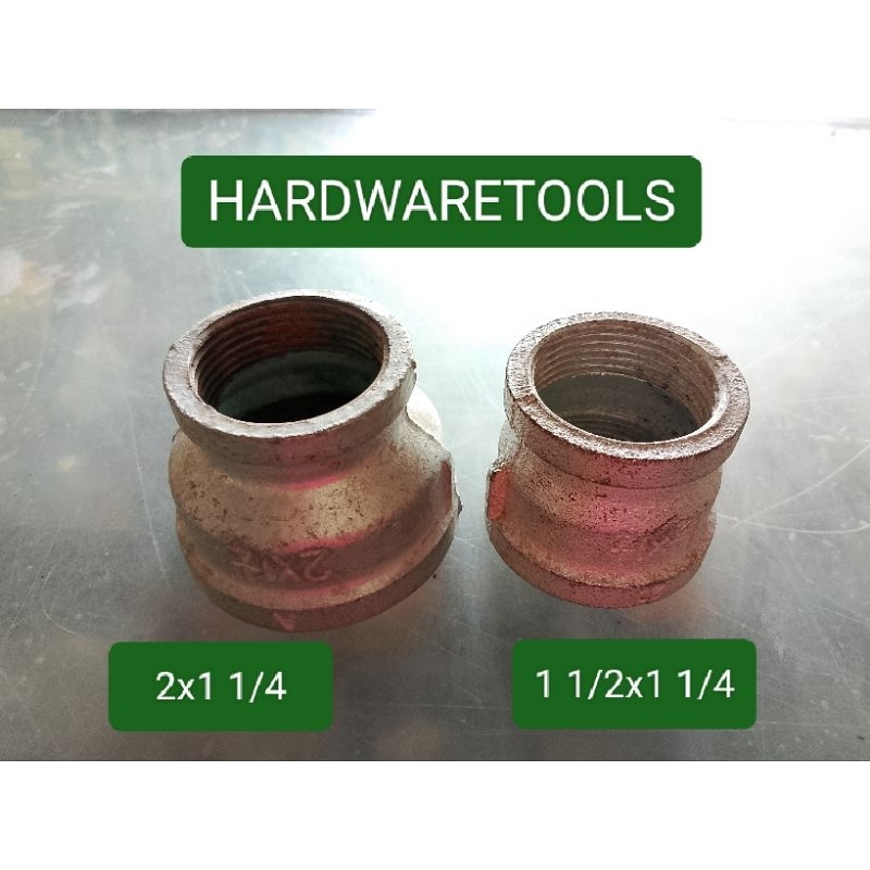 GI Coupling Reducer 2x1 1/4 1 1/2 x1 1/4 | Shopee Philippines