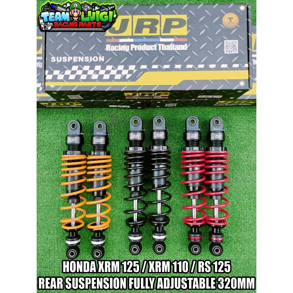 JRP HONDA XRM 125 / XRM 110 / RS 125 REAR SUSPENSION FULLY ADJUSTABLE ...