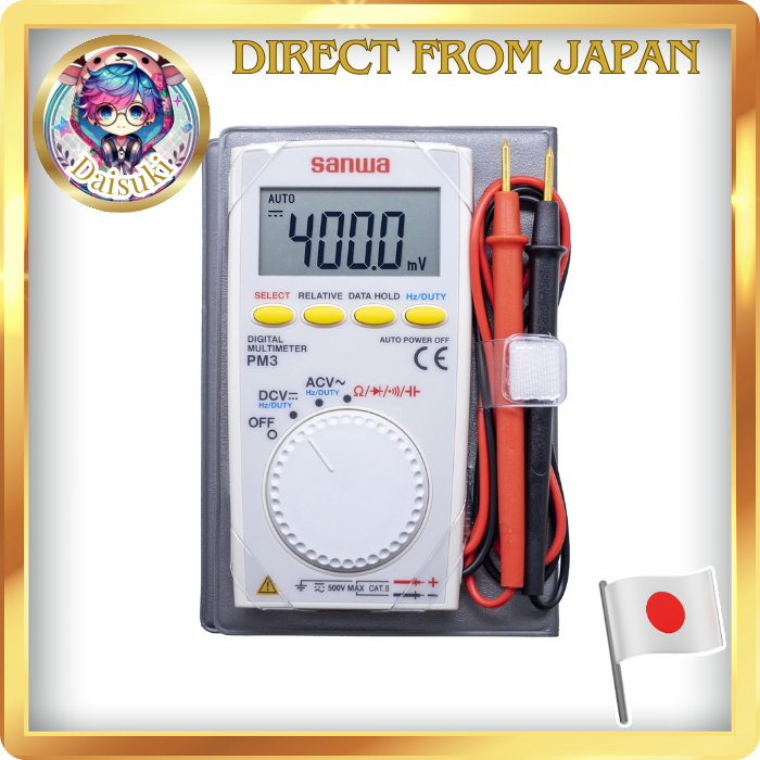 Sanwa Digital Multimeter PM-3 ,Digital multimeter + adapter,Digital ...