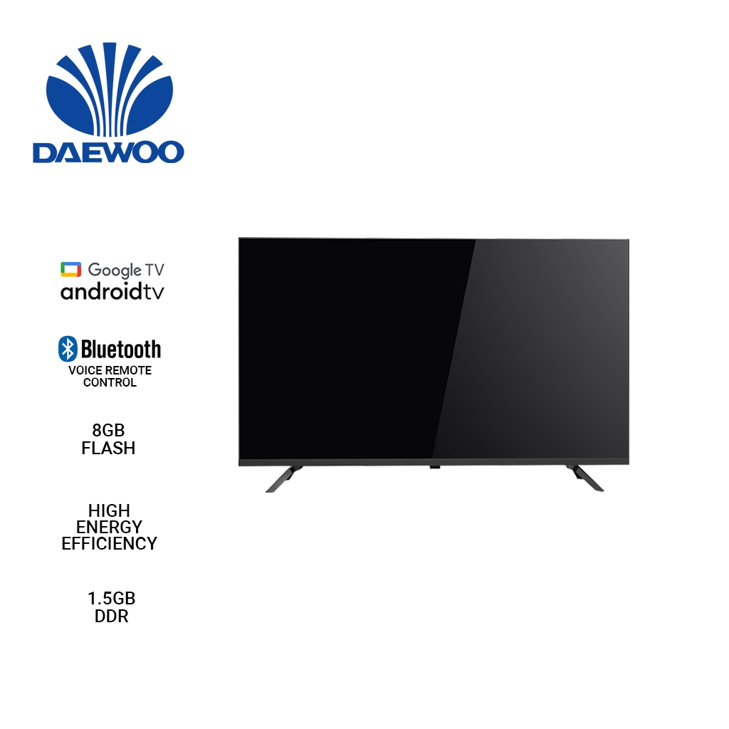 Daewoo Electronic Appliances LED Google TV D32GFAS-FISDB | Shopee Philippines