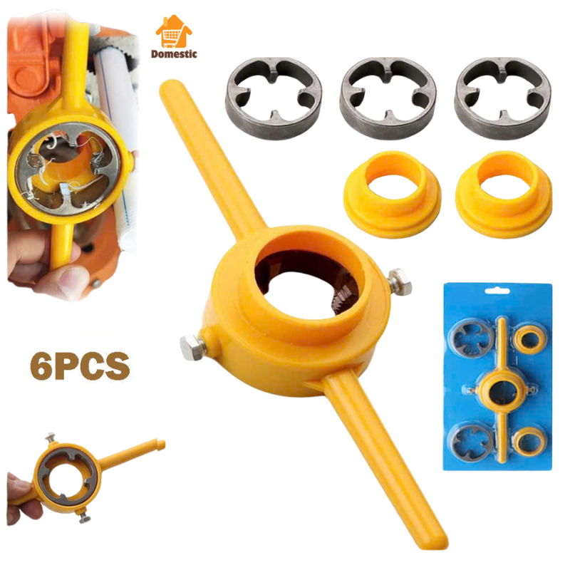 Pipe M10 Threading Tool PVC Thread Maker 1/2 3/4 1 Inch Pipe Threader ...