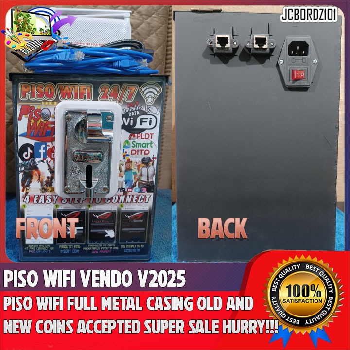 Piso Wifi FULL METAL CASING OLD and NEW COINS Accepted SUPER SALE Hurry ...