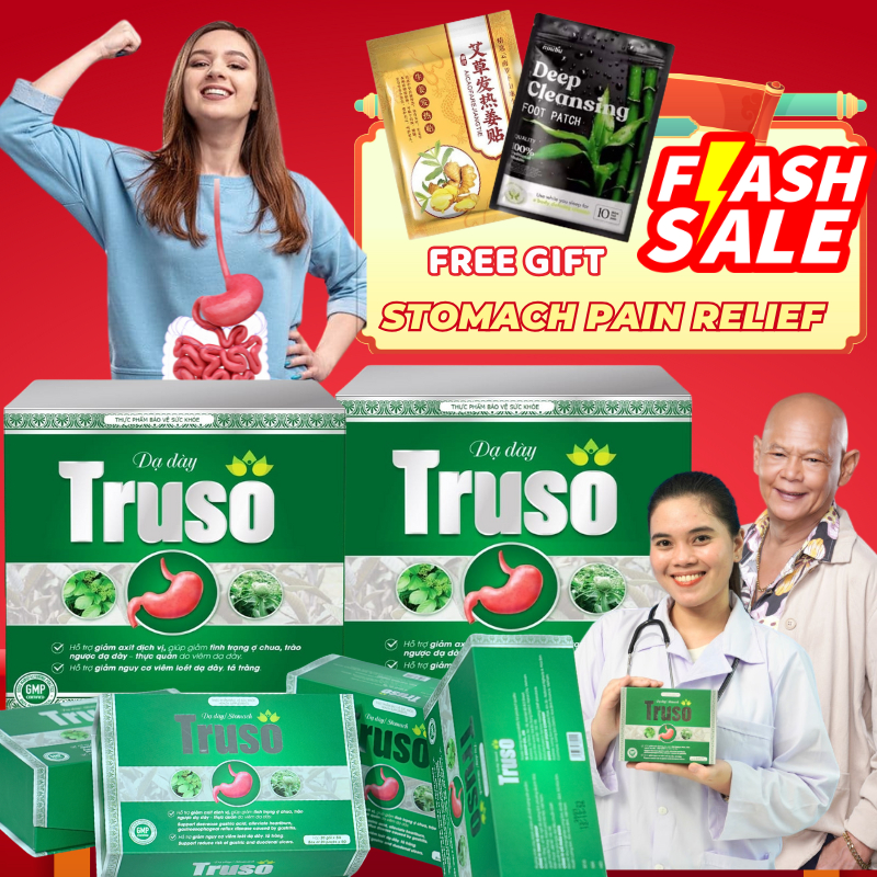 Truso Stomach Care - Reduces Acid Reflux, Stomach Ulcers, and Supports ...