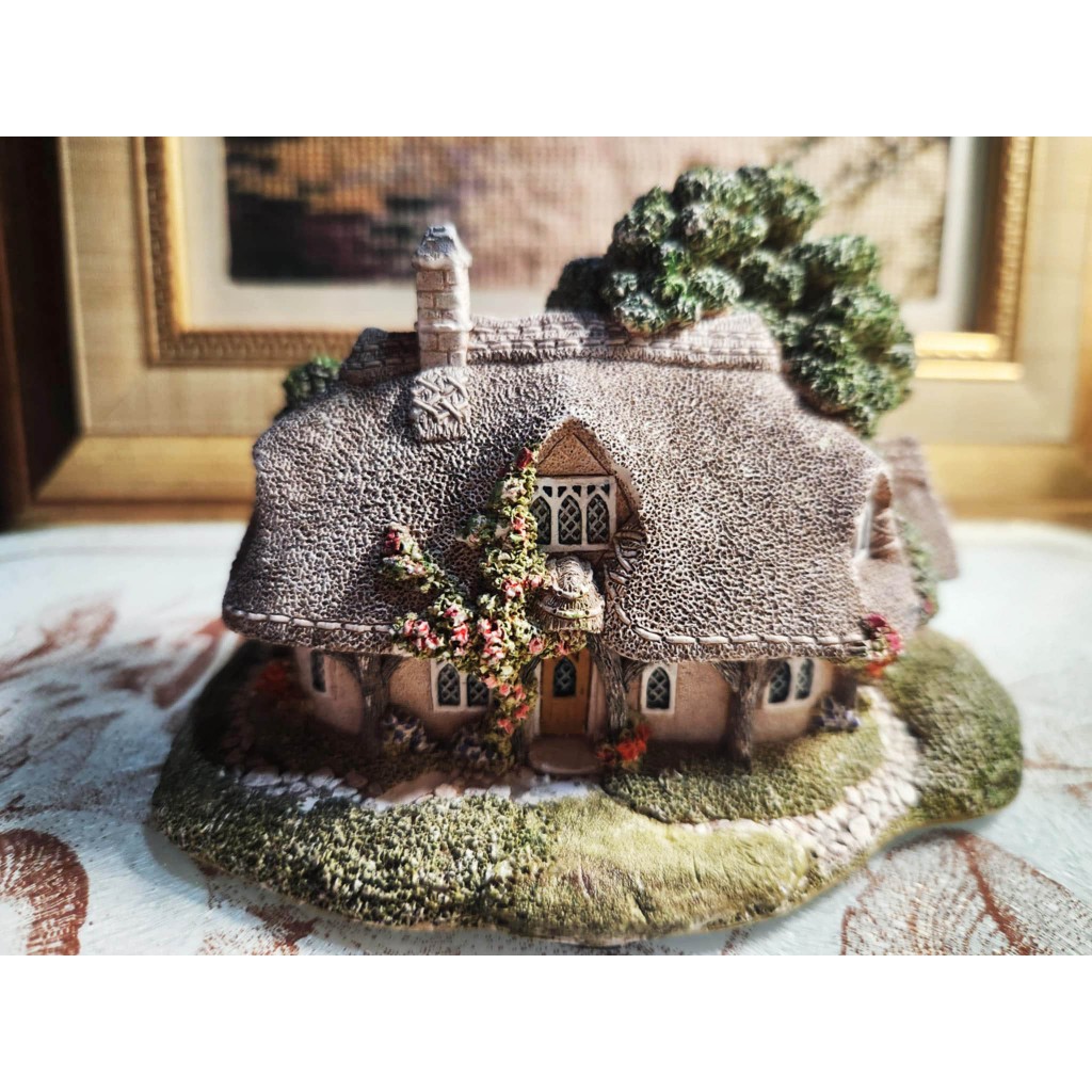 Lilliput Lane "Rustic Root House 1992 English Cottage Miniature House Display Collection England ...