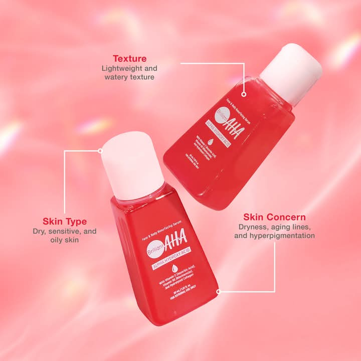 Brilliant Skin AHA Serum 30ml (100% Original) | Shopee Philippines