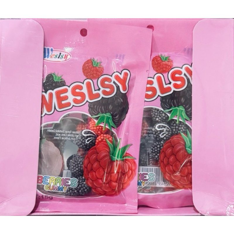 Weslsy Berries Gummy Candy 30pcs | Shopee Philippines