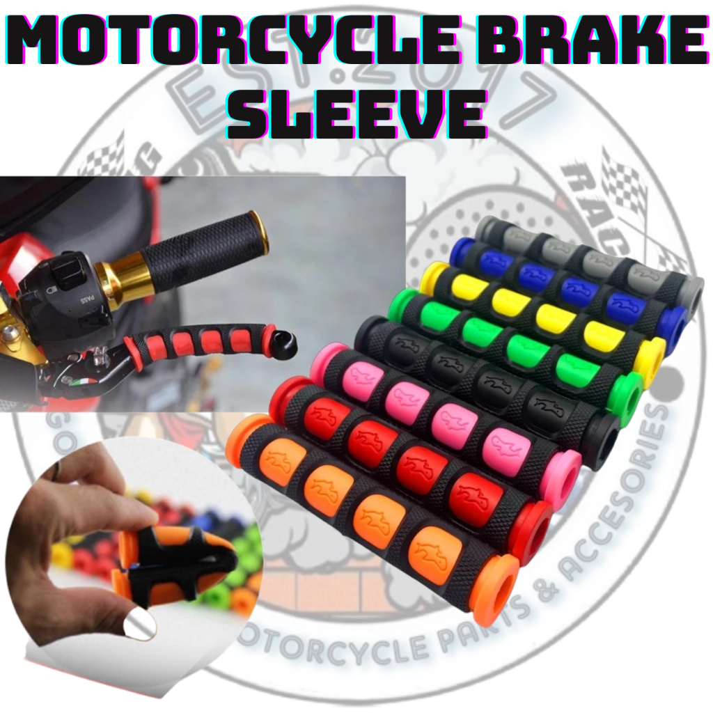 BRAKE LEVER GRIP LEVER RUBBER FOR MOTORCYCLE AND BICYCLE 1 PAIR ...
