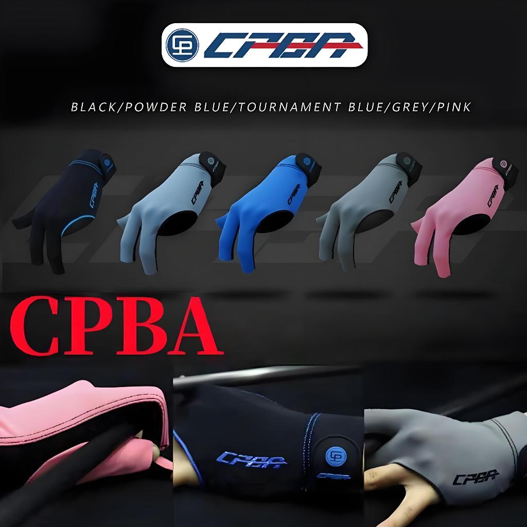 CPBA Original Billiards Fingerless Gloves High-end Pool Three-Finger ...