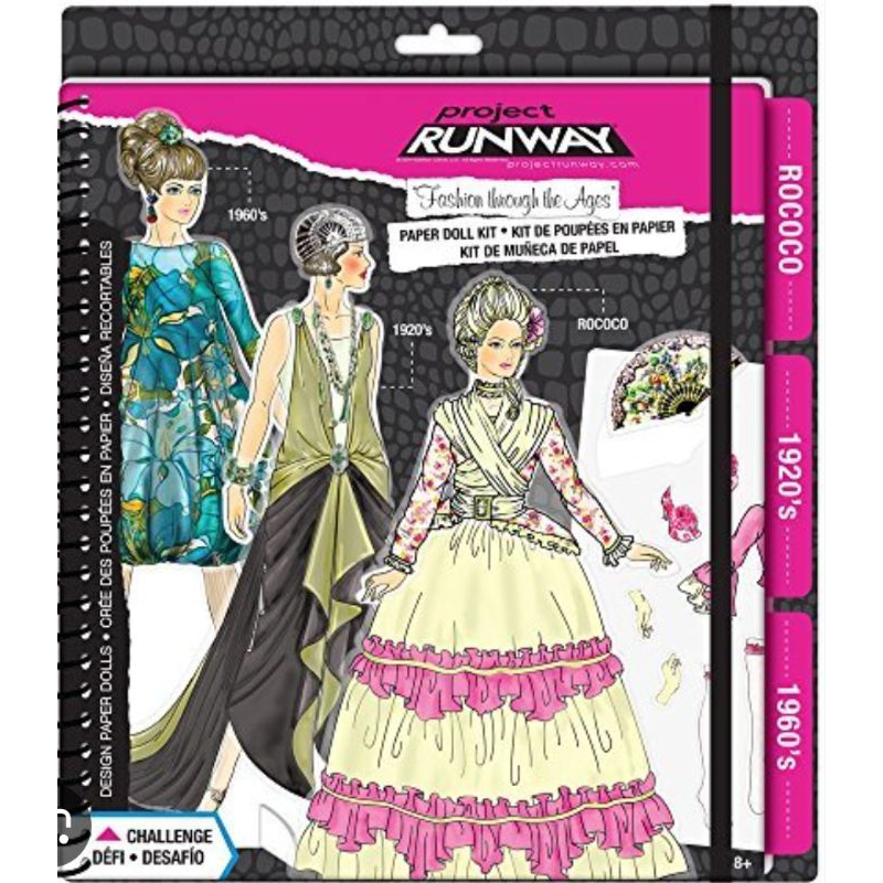 Fashion Angels Project Runway History of Fashion"20th Cent;ury"Workbook ...
