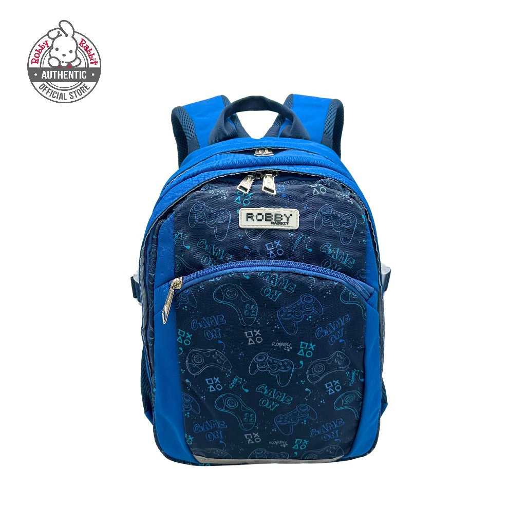 Robby Rabbit Game On Backpack 14-Inch (Black, Blue, Dinosaur) | Shopee ...