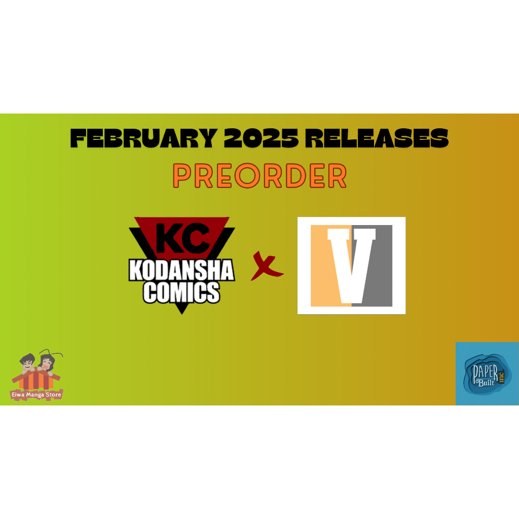 [PRE-ORDER] February 2025 - Kodansha / Vertical Comics | Shopee Philippines