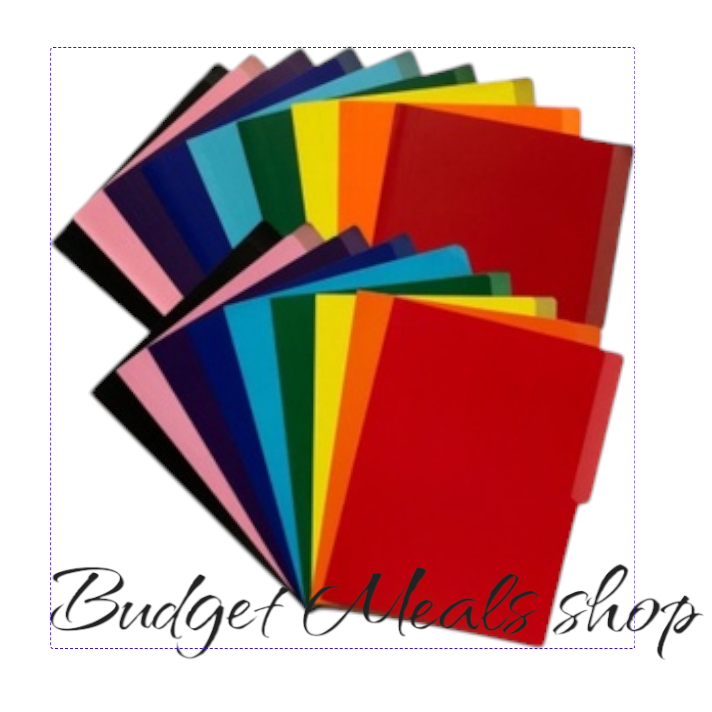 PER 10 PIECES and 5PIECES- Stationary Supplies Paper White Folder And ...