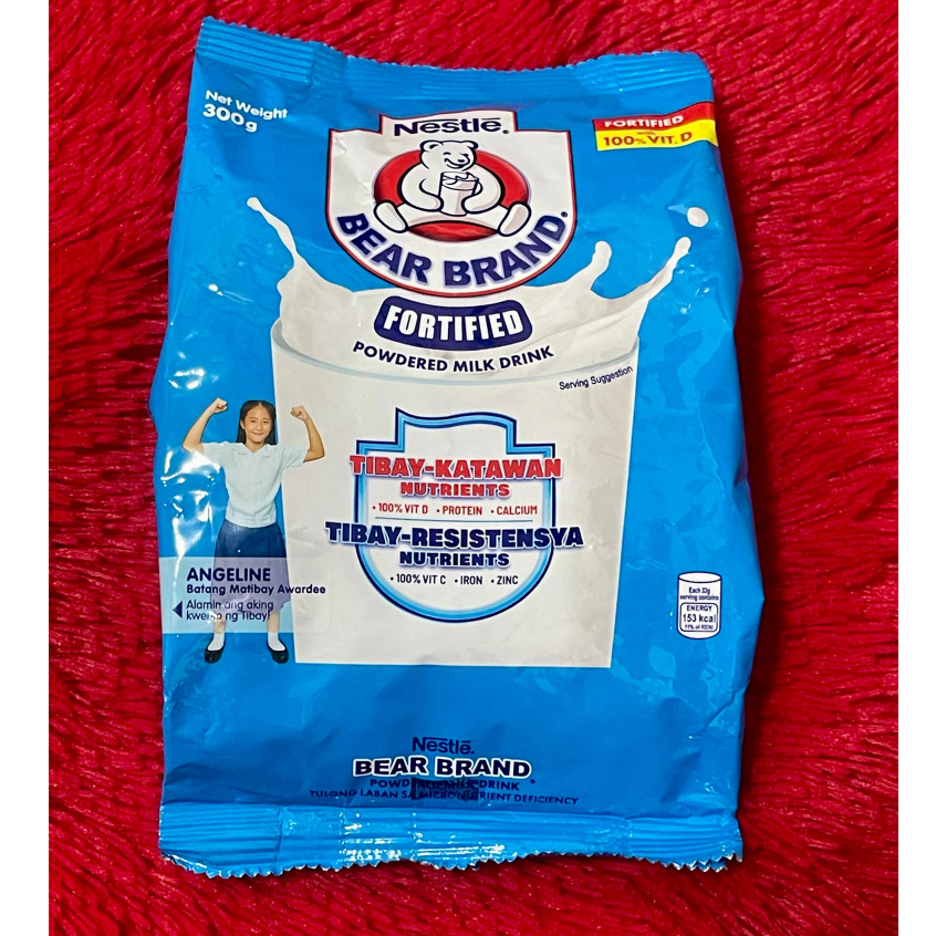 Bear Brand Fortified Powdered Milk Drink 300g | Shopee Philippines