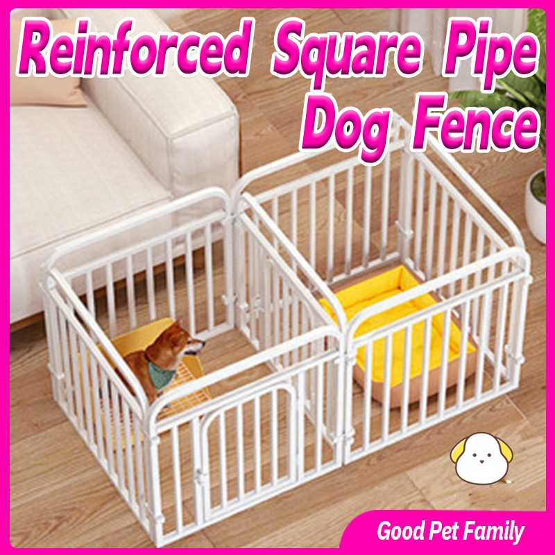 Large Reinforced Dog Fence Square Pipe Easy Assemble Large Dog Cage ...