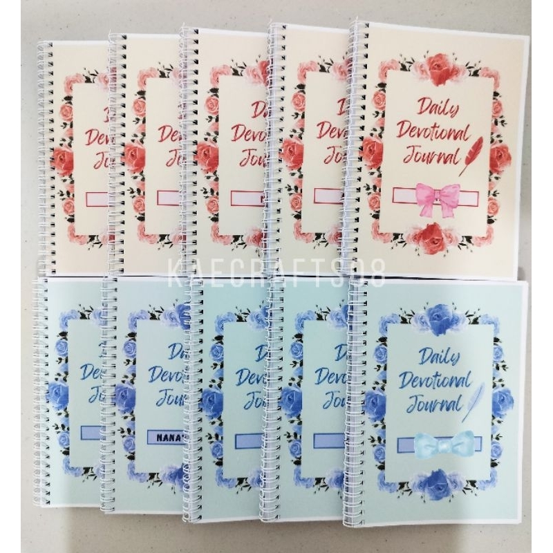 Devotion Notebook (wire bind) | Shopee Philippines