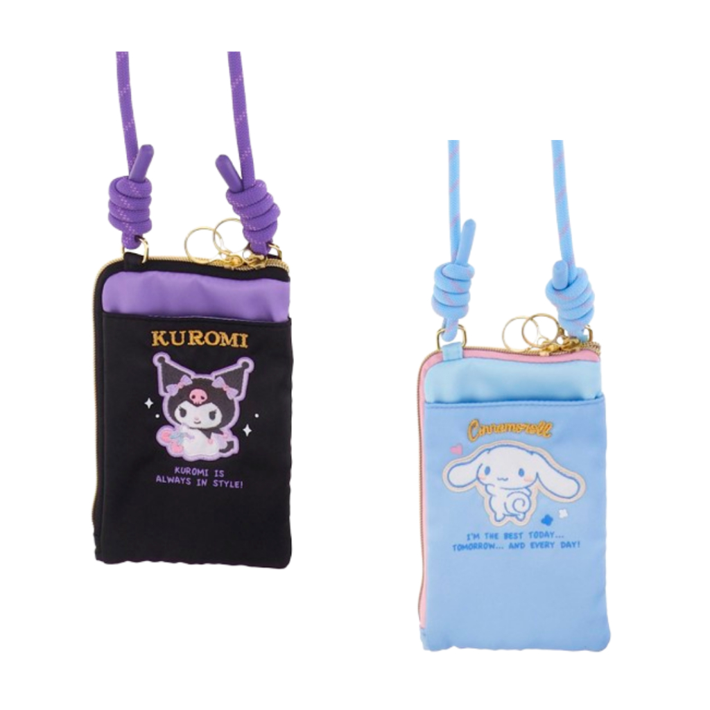 Kuromi Cinnamoroll Sanrio Touch Screen Wallet with Strap | Shopee ...