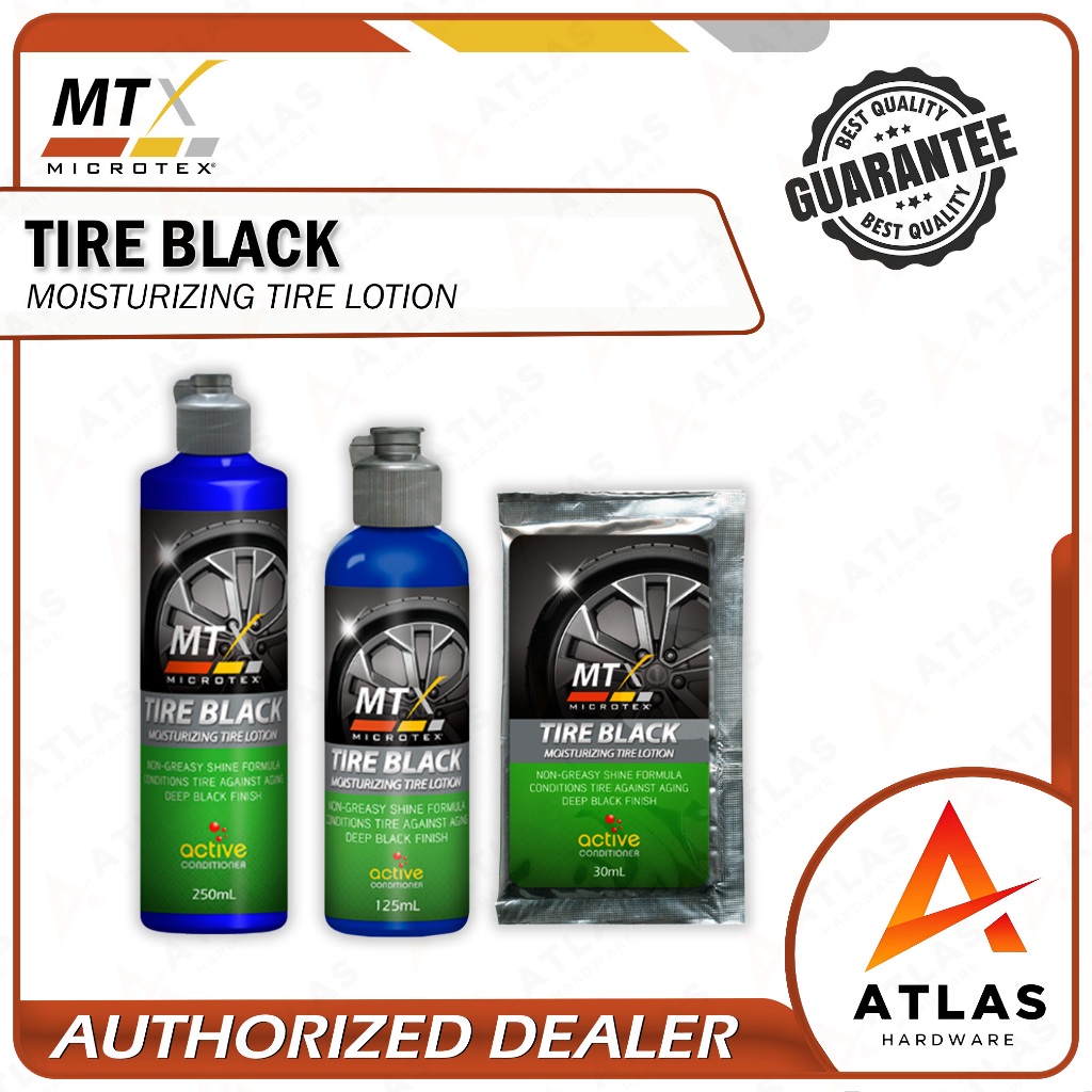 Microtex Tire Black (250 ML, 125 ML, and 30 ML) | Shopee Philippines