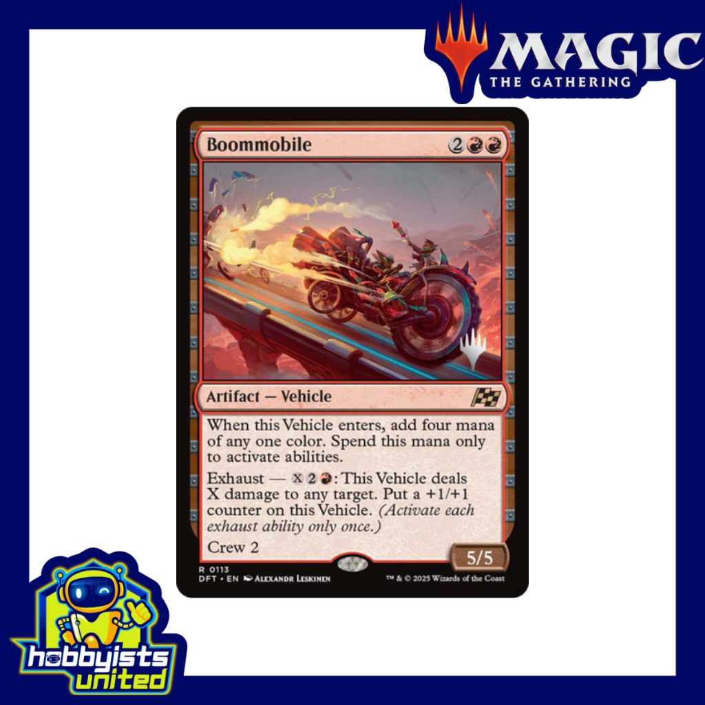 Boommobile (Promo Pack) - Magic: The Gathering (Aetherdrift) | Shopee ...