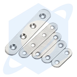 1Pcs Stainless Steel (36mm to 96mm)x16xmm Flat Connection Furniture ...