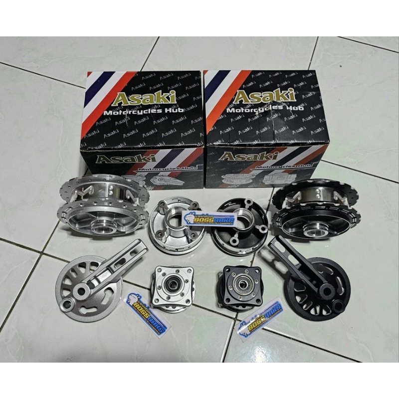Wave125 Lighten Hub Set Front And Rear | Shopee Philippines