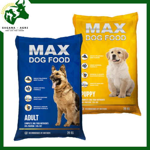 MAX Dog Food 20kg (Puppy & Adult) | Shopee Philippines