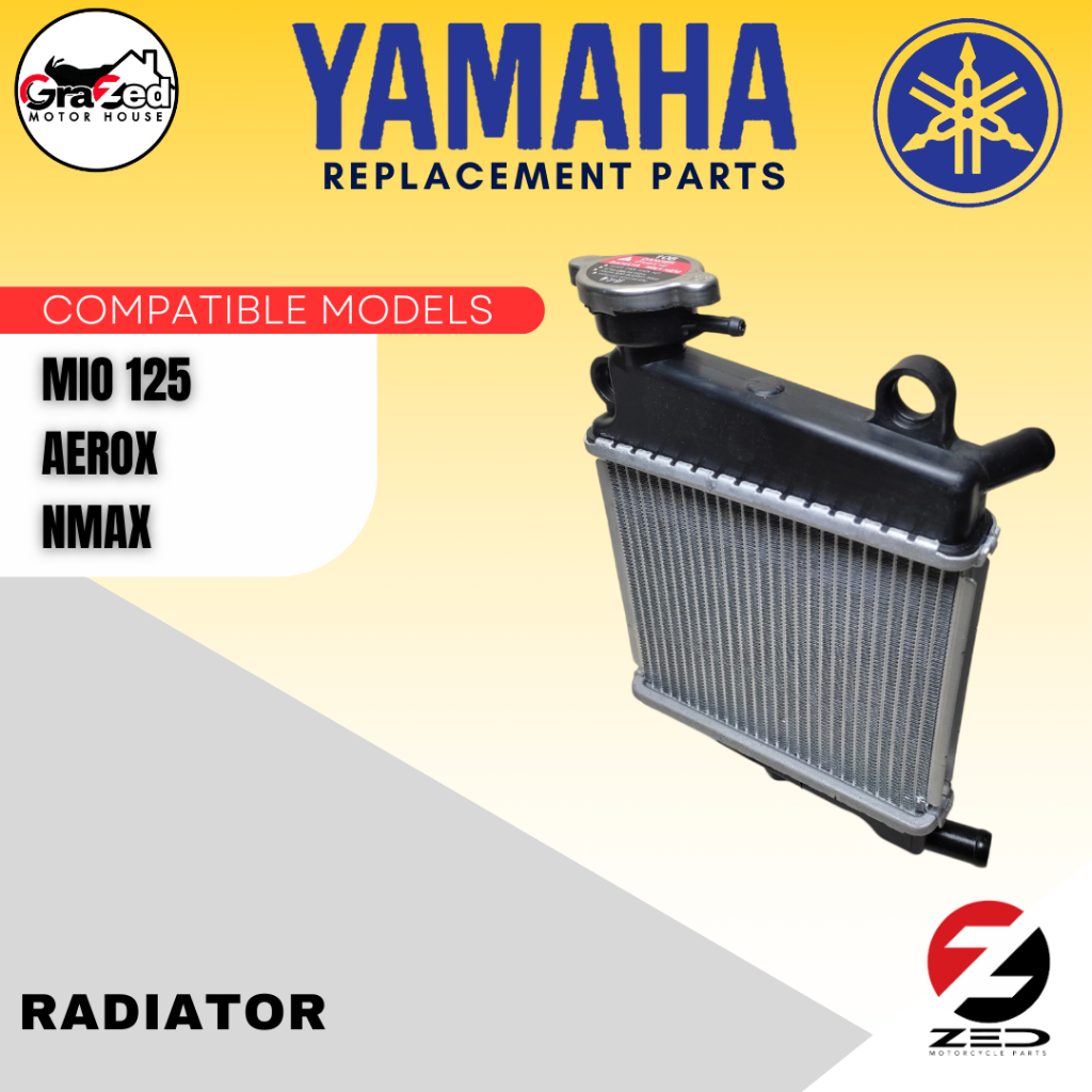 RADIATOR for Yamaha Mio 125 / Nmax / Aerox (replacement) | Shopee ...