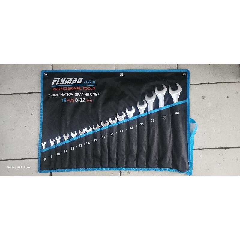 Combination wrench set 8to24mm original flyman heavy-duty | Shopee ...