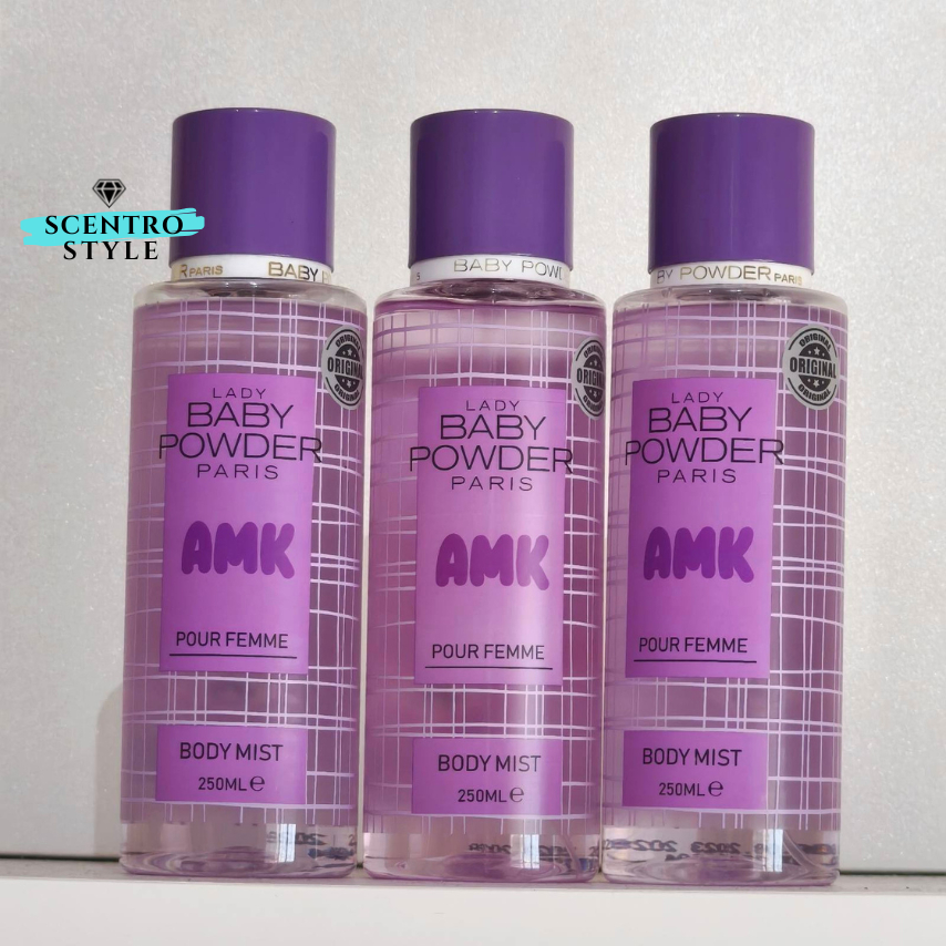 Lady Baby Powder Paris AMK Body Mist 250ml | Shopee Philippines