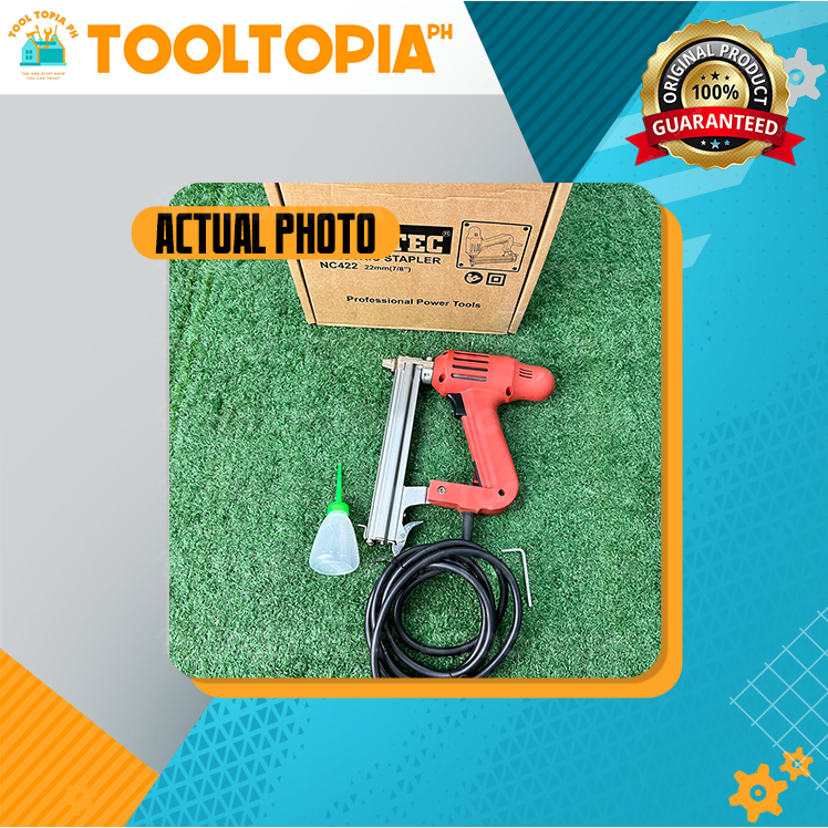 NIKATEC ELECTRIC STAPLER NC422 ♦TOOLTOPIA♦ | Shopee Philippines