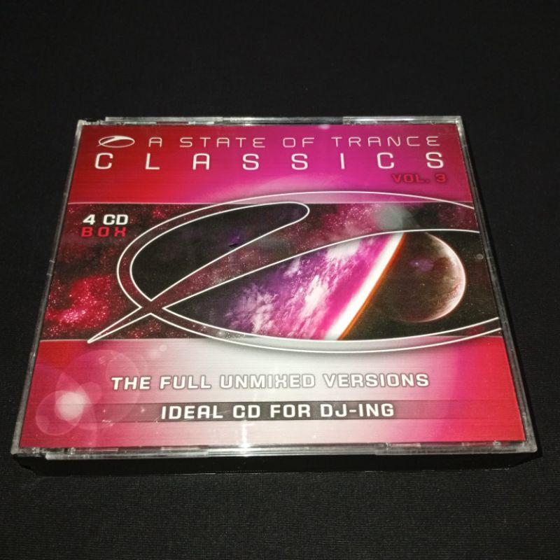 A STATE OF TRANCE CLASSICS Vol.3 CD (4 Disc) Compilation Paul van Dyk ...