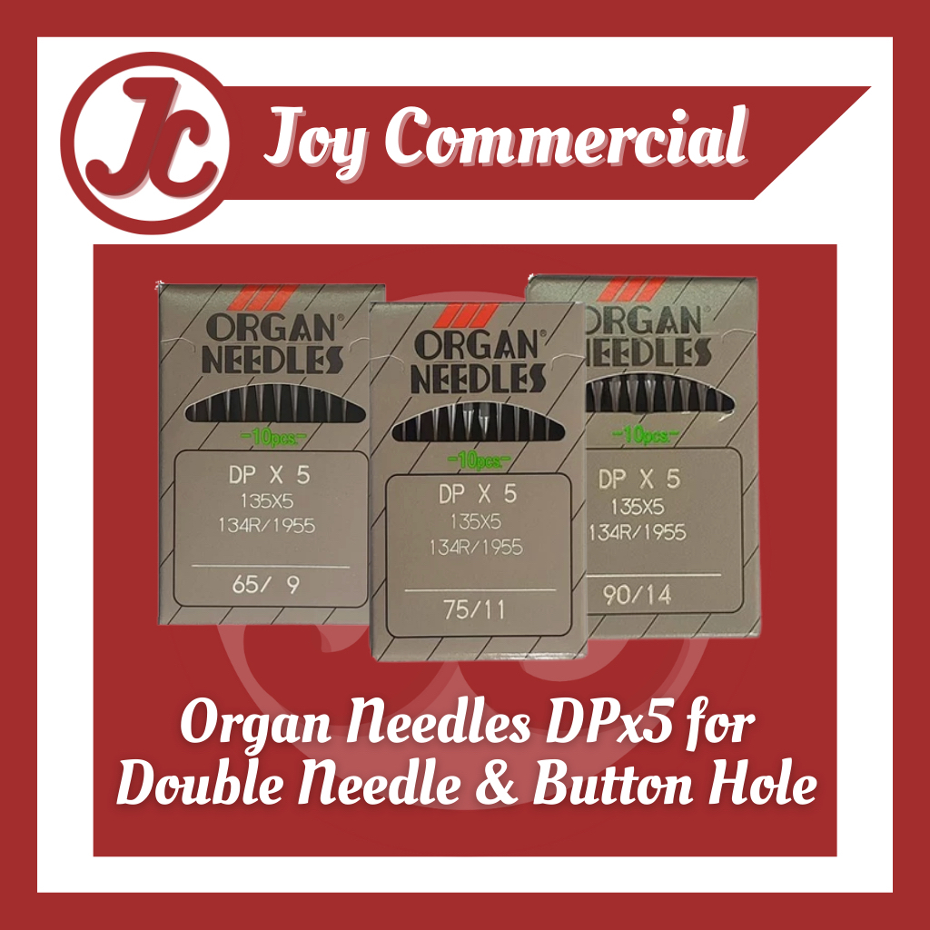 Organ Needles DPx5 for Double Needle & Button Hole / Holer Machine ...