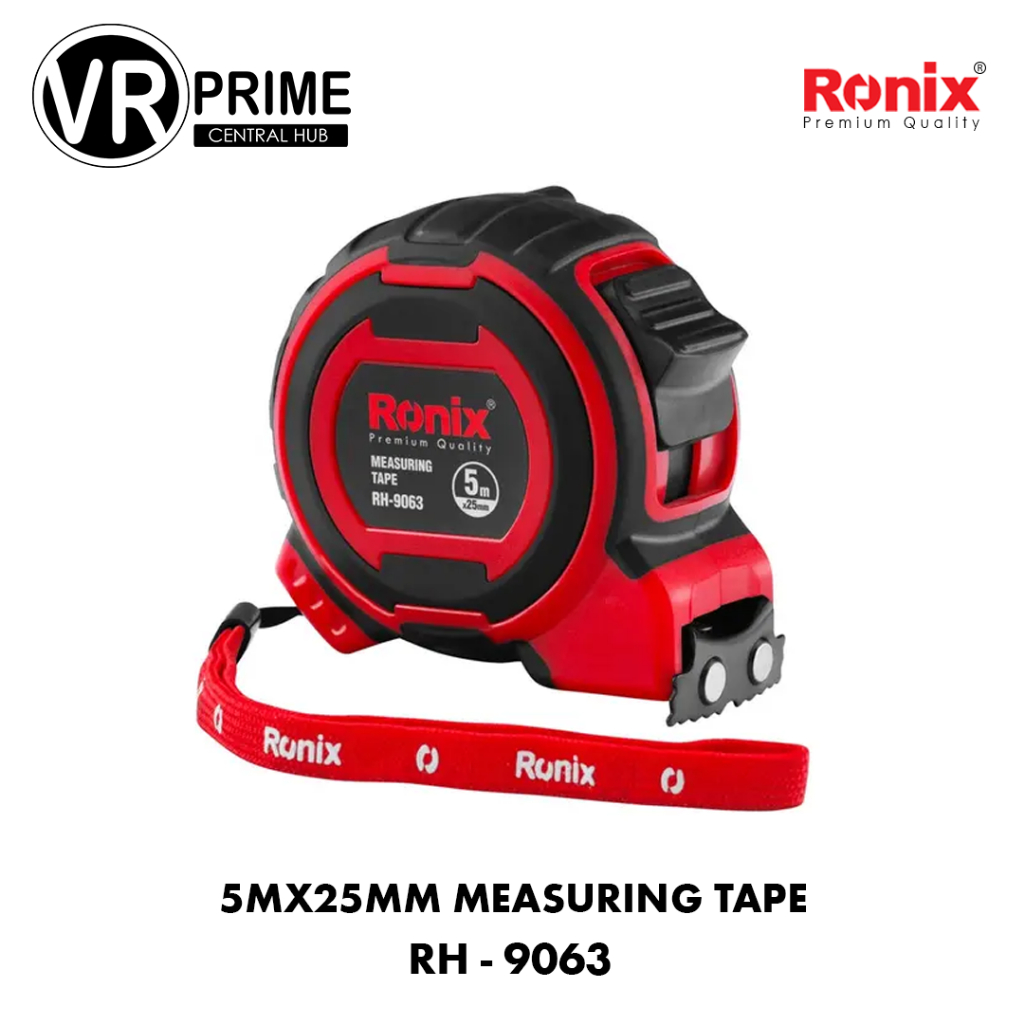 Ronix® by VR Prime - 5mx25mm Measuring Tape (RH-9063) | Shopee Philippines