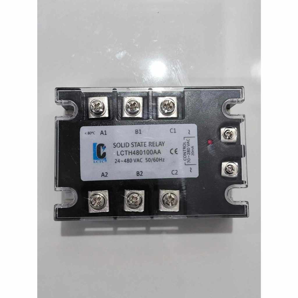 SSR |SOLID STATE RELAY |LCSSR-1AA |CONTROL 70-280VAC|LOAD 24-480VAC 80/100/120A | Shopee Philippines