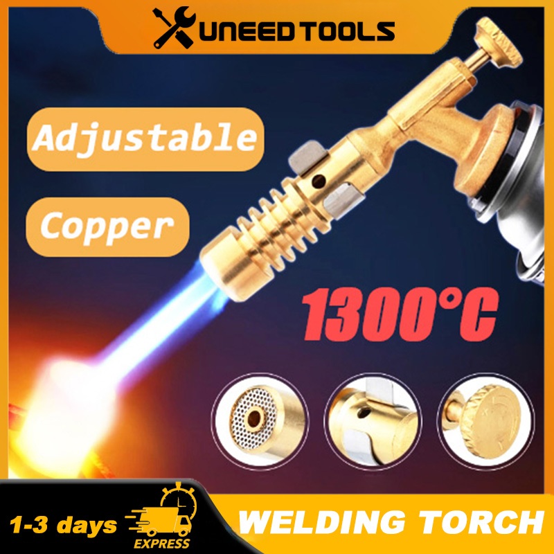 Blue Torch Copper Welding Nozzle Heat Flame Gun Bronze Brazing Blow ...