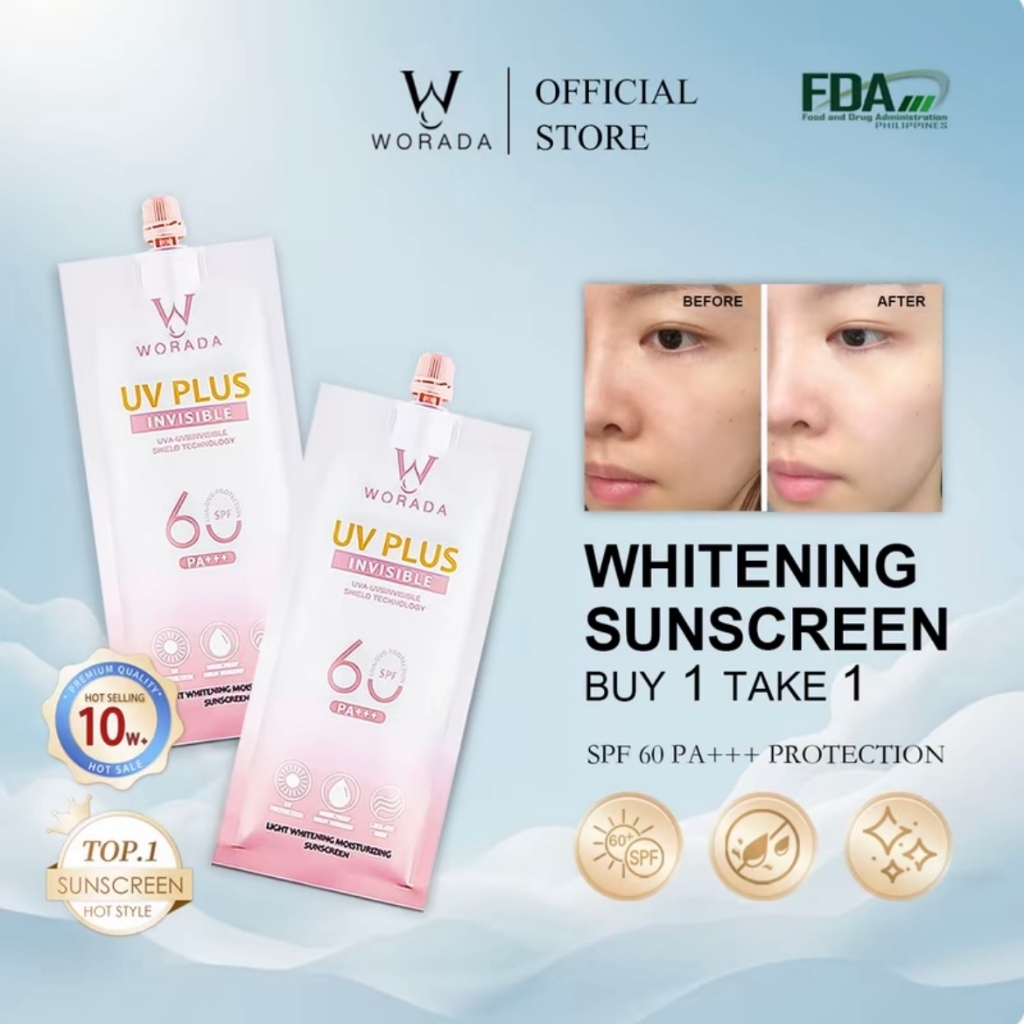 AAPE BUY1 TAKE1 WORADA SPF60 PA+++ UV Plus Invisible Sunscreen Pouch ...