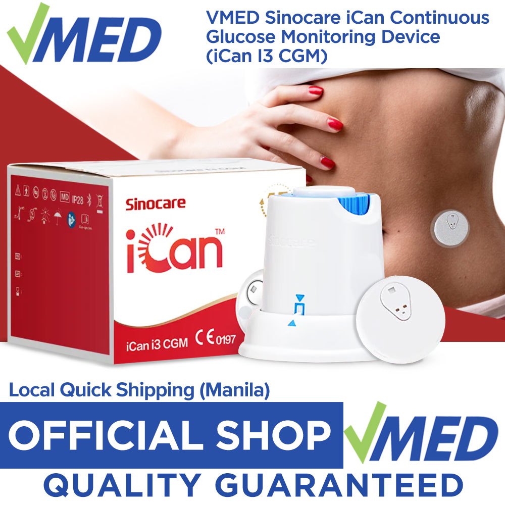 VMED Sinocare iCan Continuous Glucose Monitoring (CGM) System ...