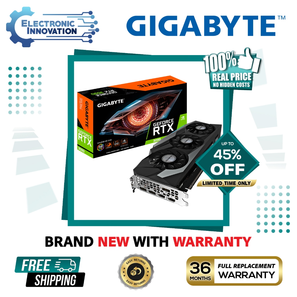 GIGABYTE GeForce RTX 3090 GAMING OC 24GB GDDR6X | Shopee Philippines