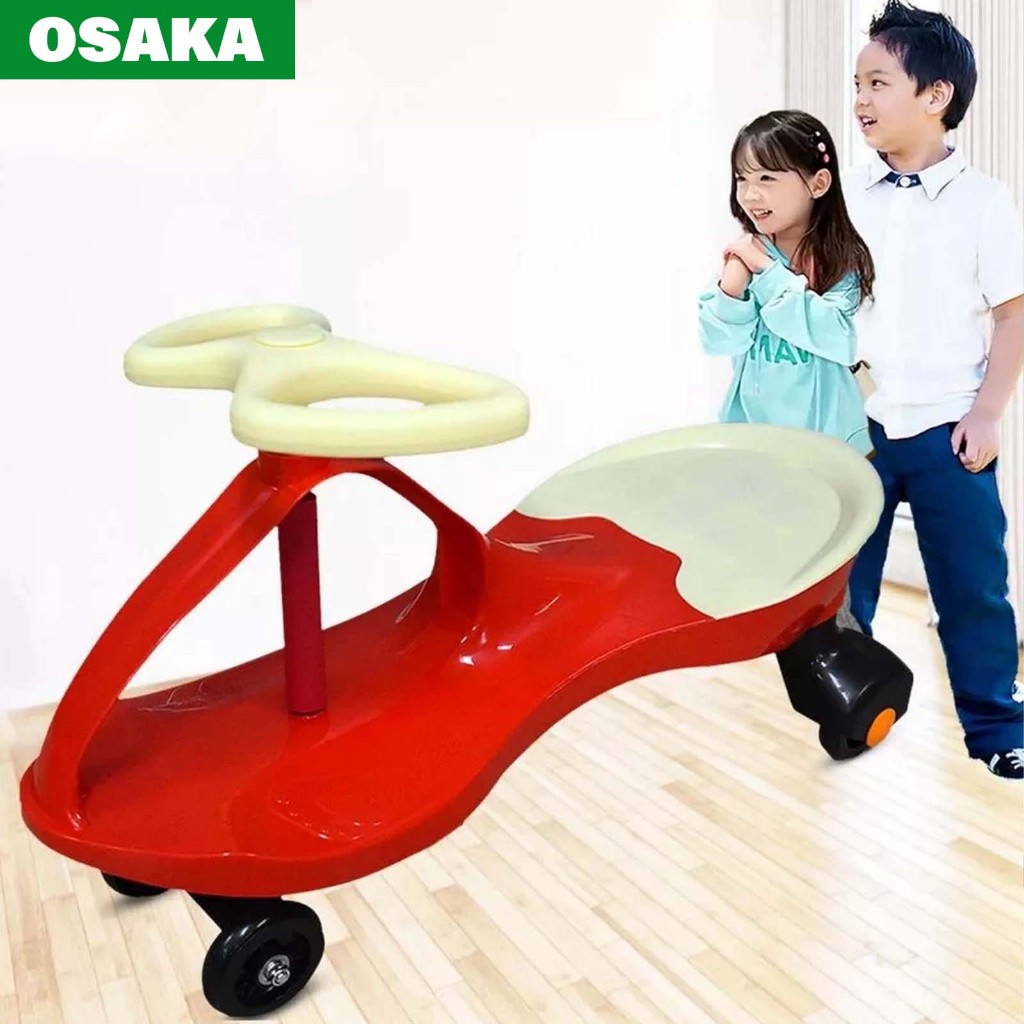Japan Osaka Childrens Twisting Car Mute Wheel Universal Wheel Anti ...