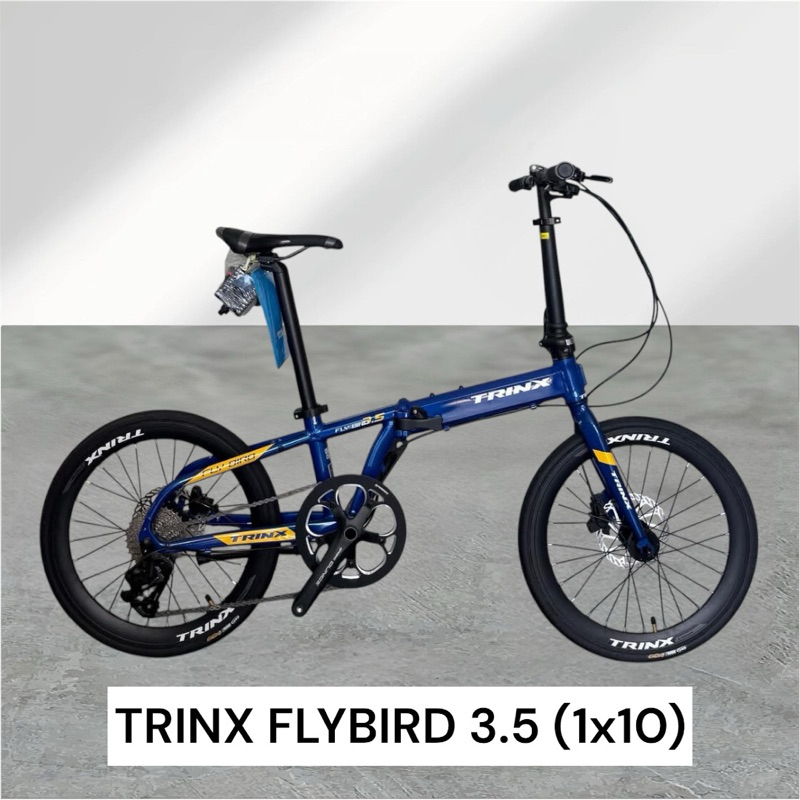 TRINX Flybird 3.5 (1x10) Folding Bike |Juju Cyclist Juju Siklista ...