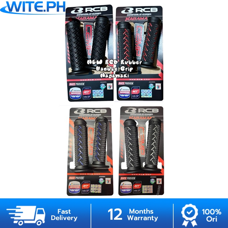 RCB New Hand Grip Rubber Nagamaki Inspired By Japanese Samurai MotoGP Riders | Shopee Philippines