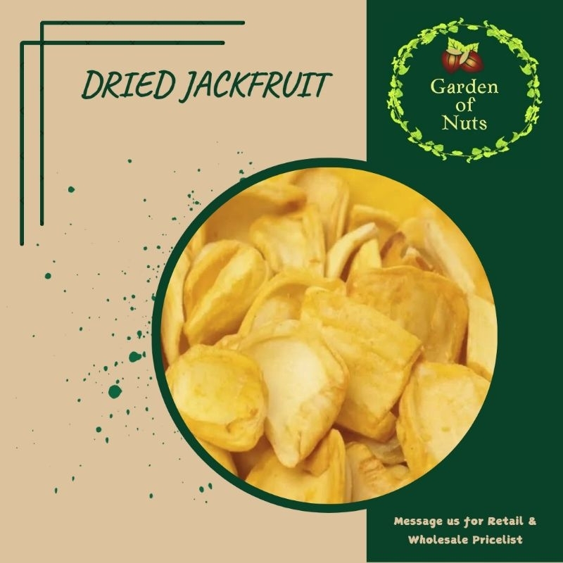 Garden of Nuts - Dried Jackfruit (Langka) | Shopee Philippines