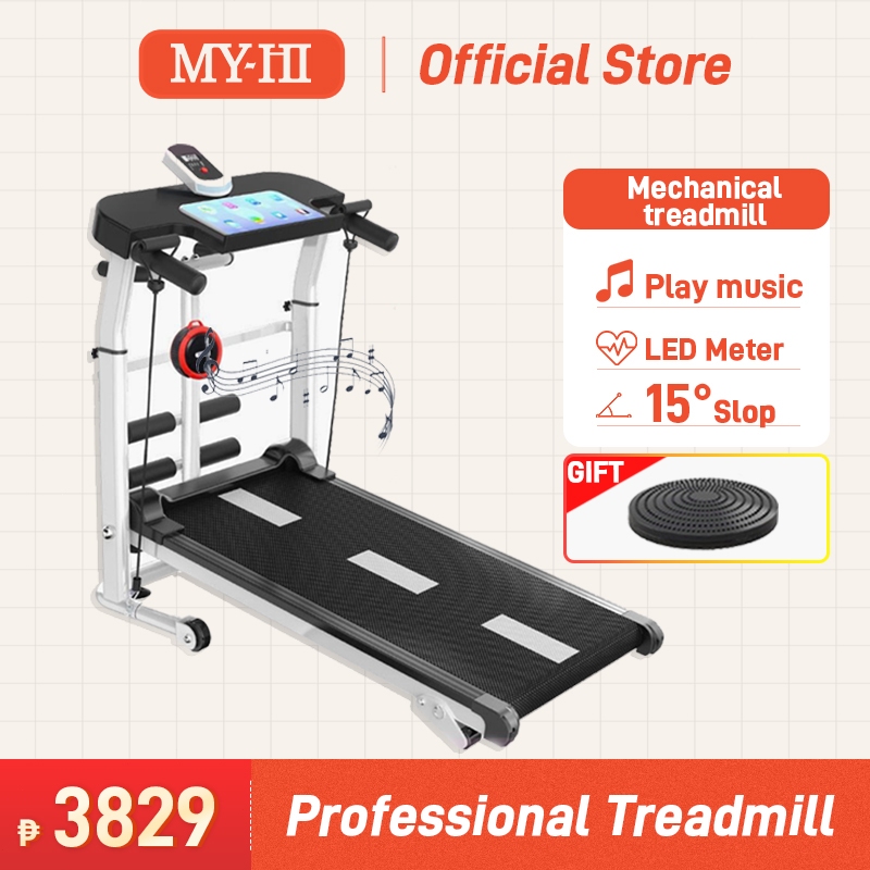 MY-HI Multifunctional luxury treadmill, household Gym With Heart Rate ...