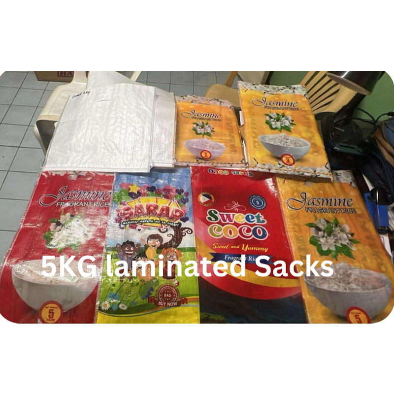 50/100PCS 2KG 3KG 5KG DOUBLE LAMINATED SACKS FOR RICE STORAGE (BRAND NEW) sako only | Shopee ...