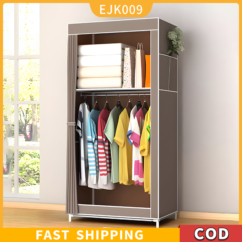 COD Large Size Clothes Storage Wardrobe Cabinet Fashion Multi Organizer ...