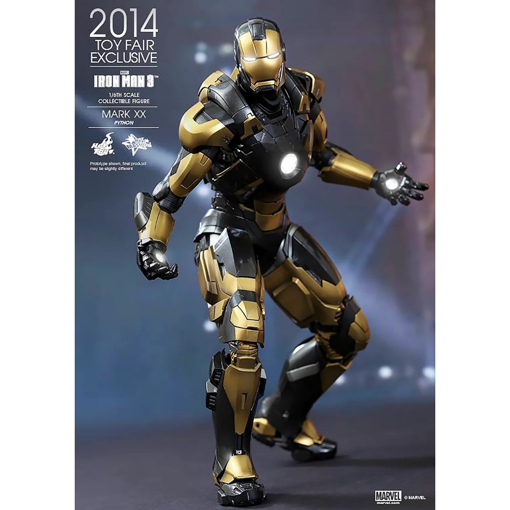 HOT TOYS MARVEL IRON MAN 3: MARK XX (20) PYTHON - MMS248 | Shopee ...