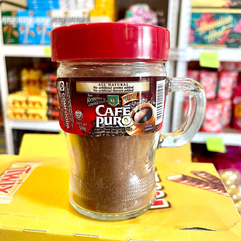 Regency Cafe Puro Pure Instant Coffee (50g) | Shopee Philippines