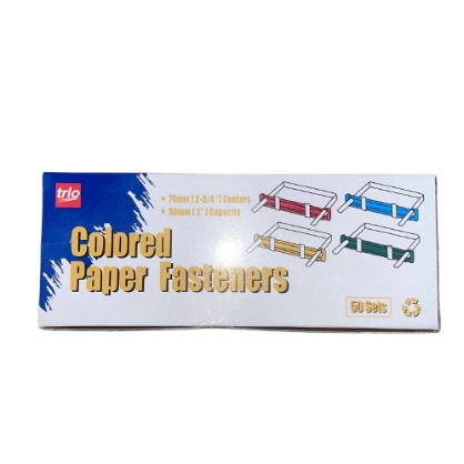 Paper Fastener 50pcs/box 7cm pagination clamp long Plastic Office ...